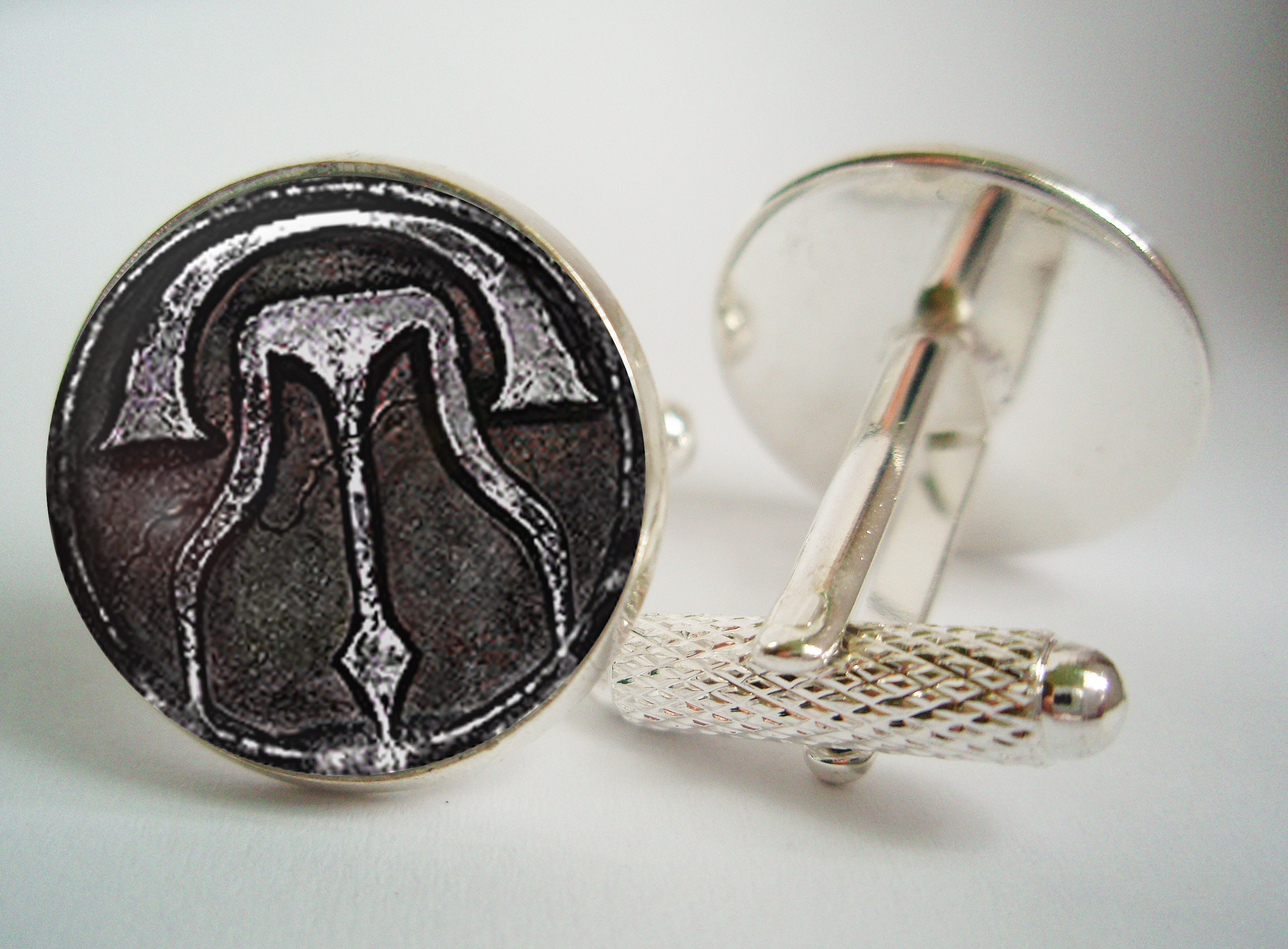Custom jewelery. Dark Souls Bell Keepers сufflinks. Different colors ...